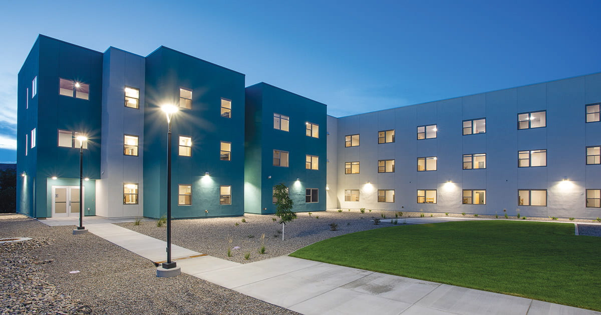 Nizhoni Sunrise Suites student housing wins "Project of the Year" | San ...