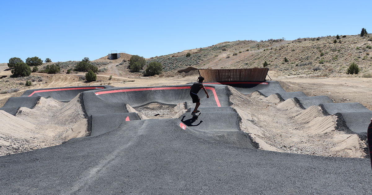 San Juan College Bike Park Pump Track Opens | San Juan College