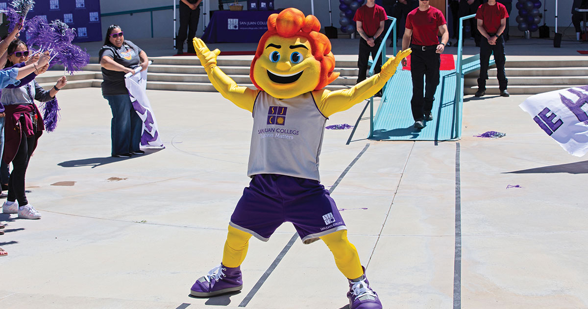 BLAZE San Juan College Mascot | San Juan College